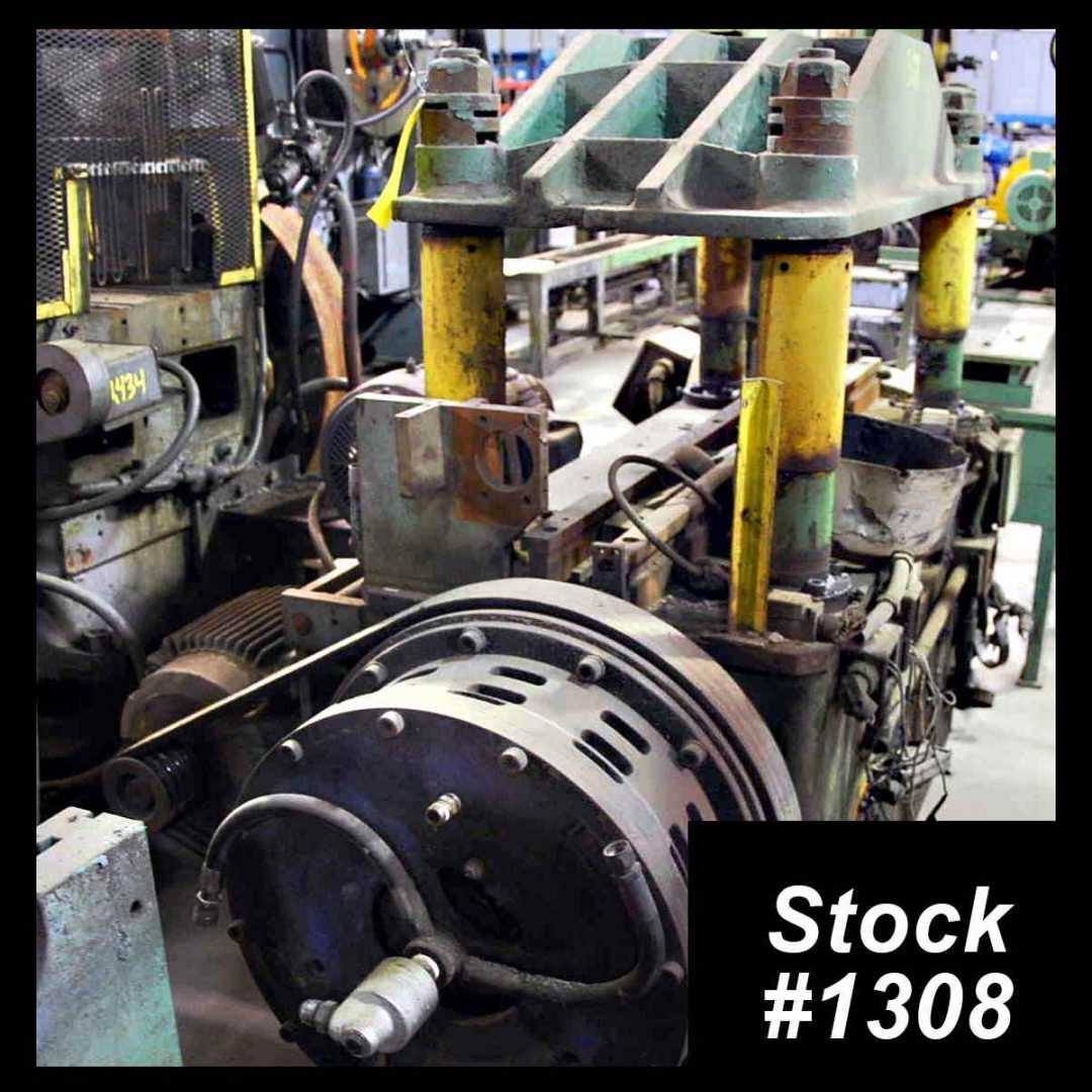 50 Ton x 4″ YODER #P-50, 4-Post Long Bed Cut-Off Press - Universal Tube ...