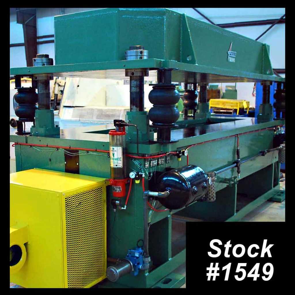 4-Post Pneumatic Cut-Off Press Inventory - Universal Tube and Rollform ...