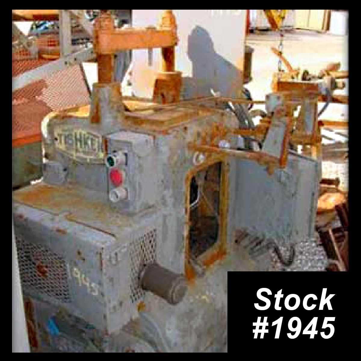 Used 40 Ton x 1" Stroke YODER P-40 Press, 4-Post Cut-Off