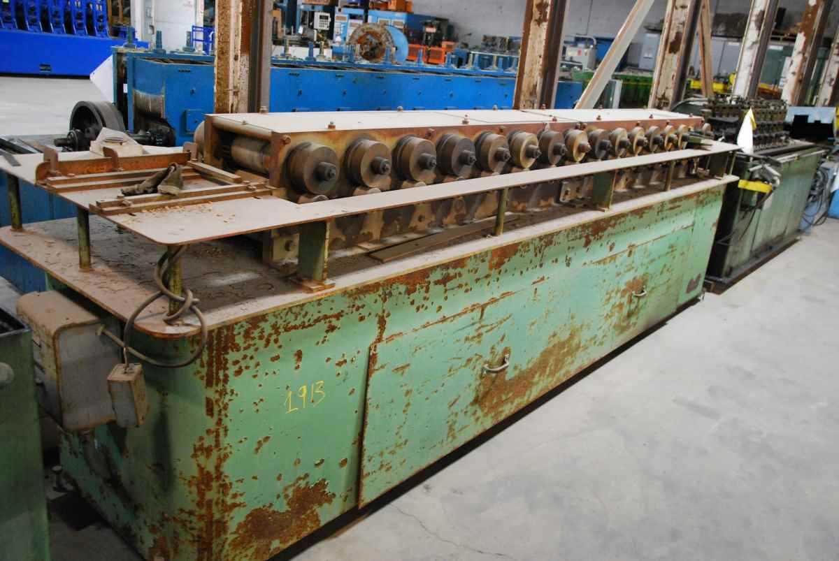 Triplex Rollformer For Sale Used 16 Stand FLAGLER w/Tooling Ohio