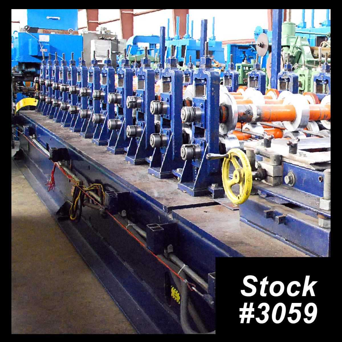 Used ASC Rollformer For Sale 3" Spindle Dia. 36" Roll Space