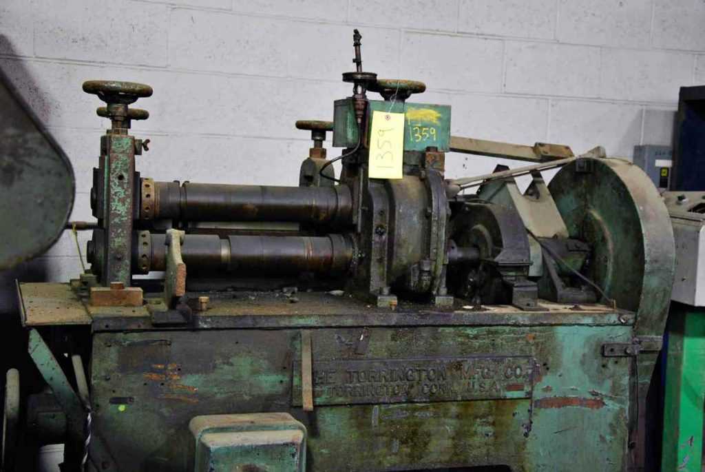 12″ TORRINGTON Slitter - Universal Tube and Rollform Equipment Company