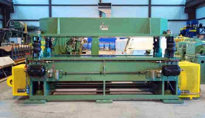 80 Ton x 2″ ASC 4-Post Flying Cut Off Press - Universal Tube and ...