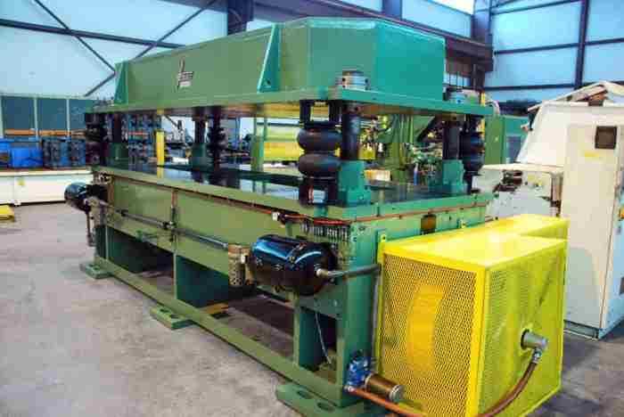 80 Ton x 2″ ASC 4-Post Flying Cut Off Press - Universal Tube and ...