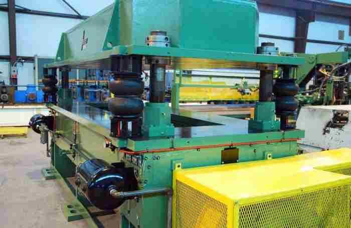 80 Ton x 2″ ASC 4-Post Flying Cut Off Press - Universal Tube and ...