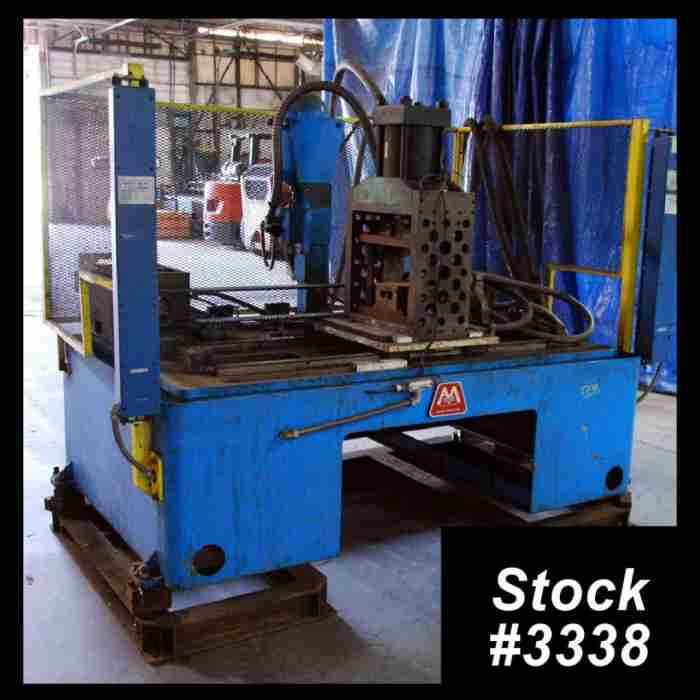 AMERICAN MACHINE Hydraulic Flying Cut-Off - Universal Tube and Rollform ...