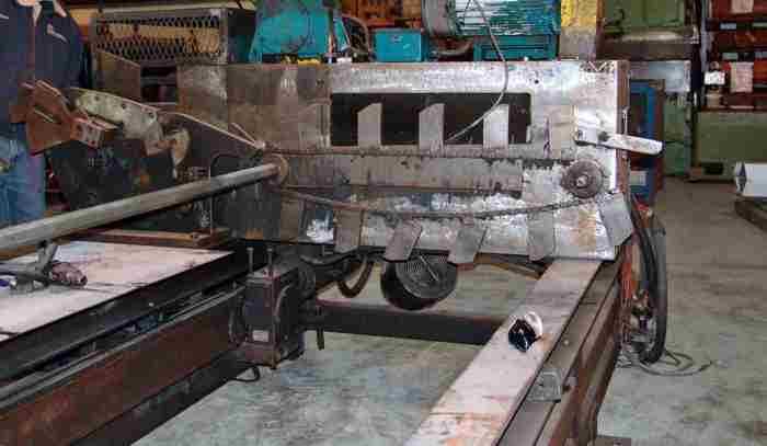 BUCKEYE Dedimpler & Deburring Machine For Sale 3" (76.2 mm) x 30'