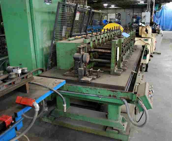 Used Contour Roll Former For Sale 12 Stand x 1-1/2" x 8" Ohio