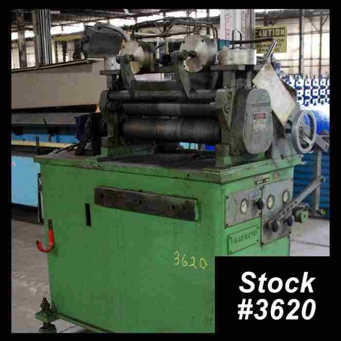 Perfecto Coil Feeder For Sale 20" Max Strip Width, 3-3/4" Roll Dia