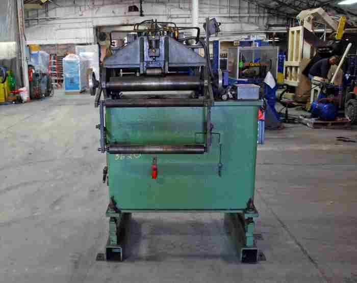 Perfecto Coil Feeder For Sale 20" Max Strip Width, 3-3/4" Roll Dia