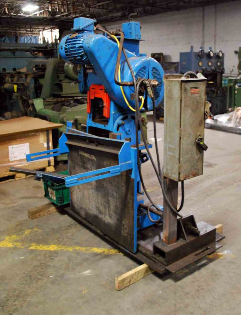 18 Ton x 2″ TISHKEN #CO-T-6A Tilting Cut-Off Press - Universal Tube and ...